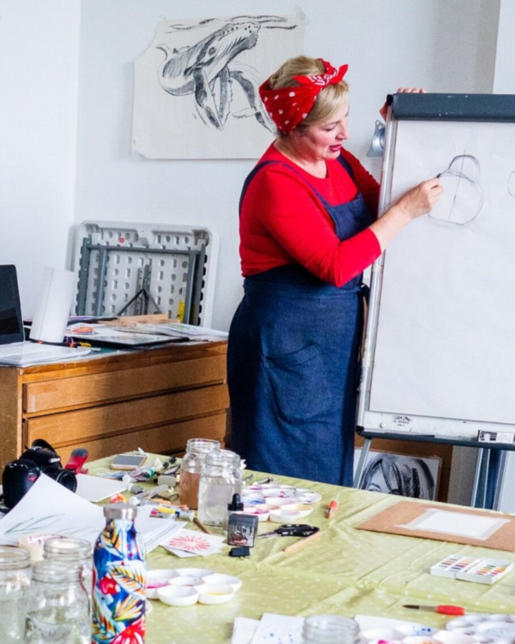 Watercolour Workshops Cornwall – Sarah Bell Art